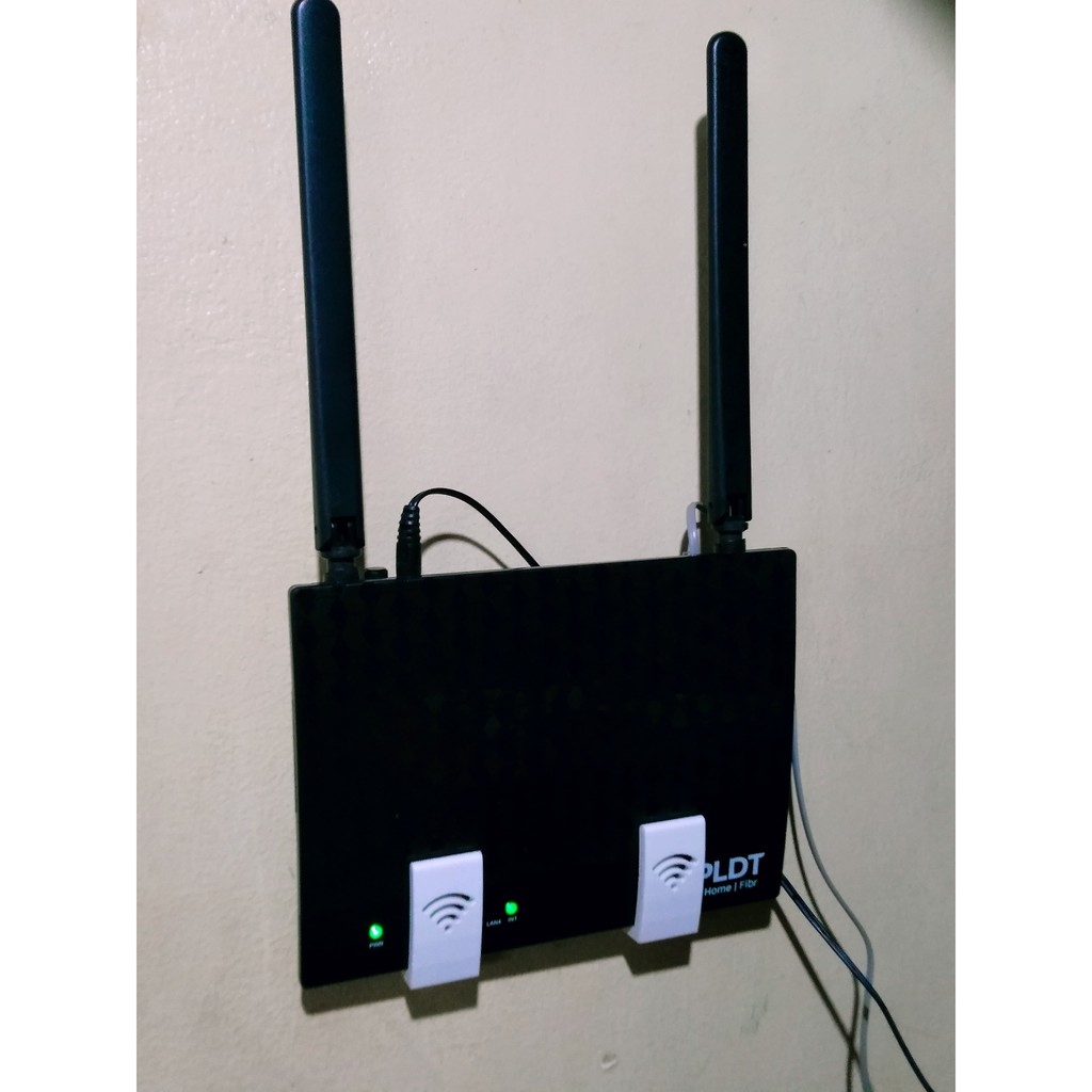 ZLTHOF WALL MOUNT for PLDT Wi-Fi Router modem with free 3M/ Screw with ...