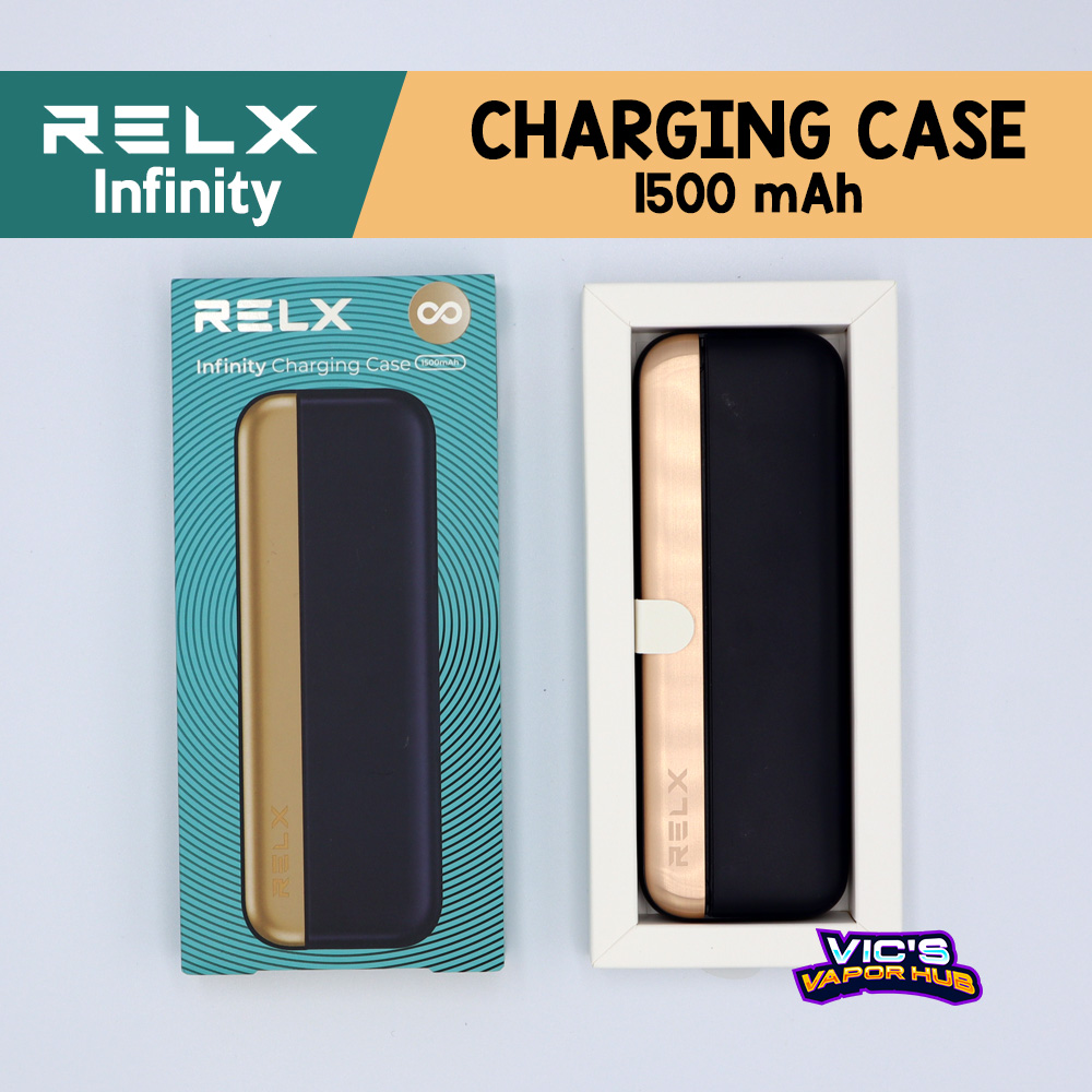 RELX Infinity Portable Charging Case (big) 1500 mAh charger | Lazada PH