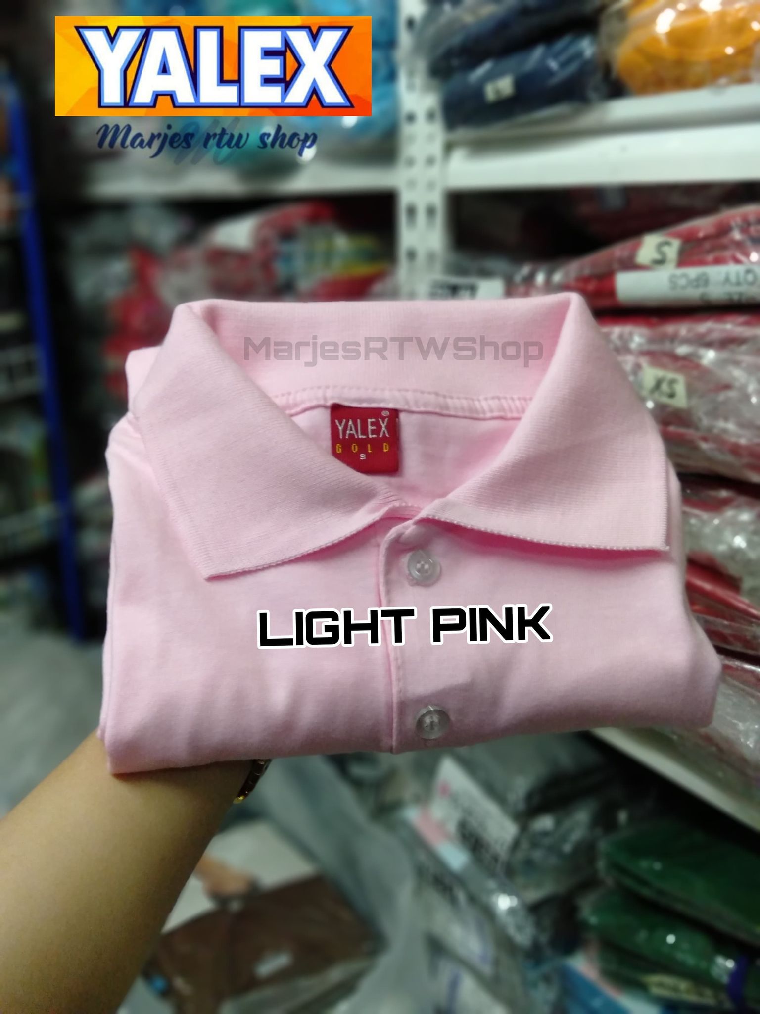 Polo Shirt for Mens (YALEX) Fuchsia pink,Light pink,Violet | Lazada PH