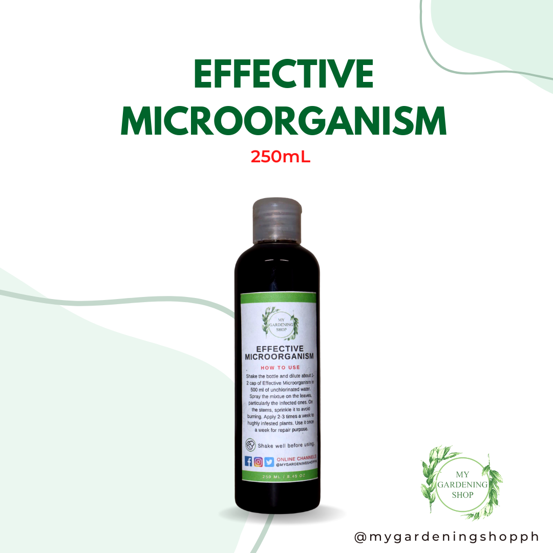 EFFECTIVE MICROORGANISMS FERTILIZER FOR PLANTS GROWTH 250ML | Lazada PH