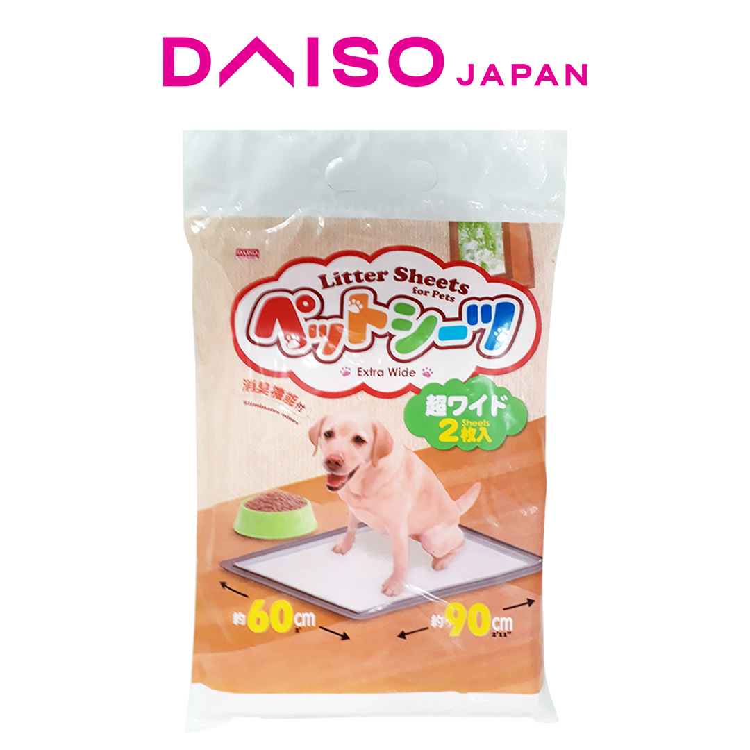 Daiso Large Pet Litter Sheets 2 pcs | Lazada PH