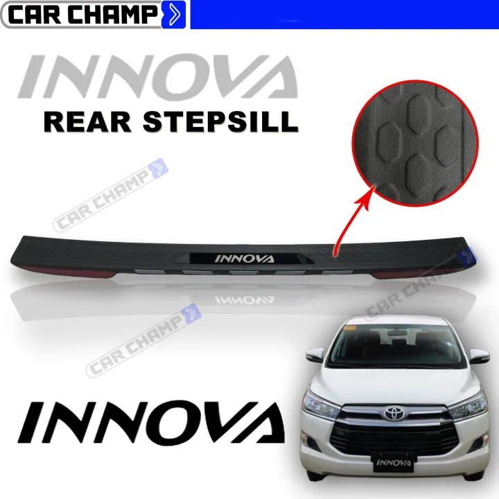 Toyota Innova 2016 to 2024 WITH REFLECTOR OEM Rear Step Sill or Rear ...
