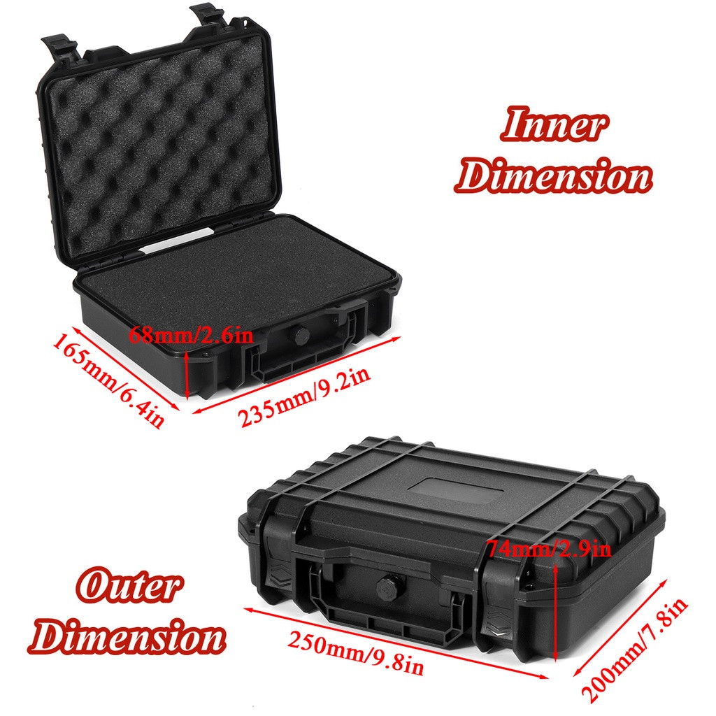 【High Quality】Portable Hard Case for Photography Equipment Tactical ...