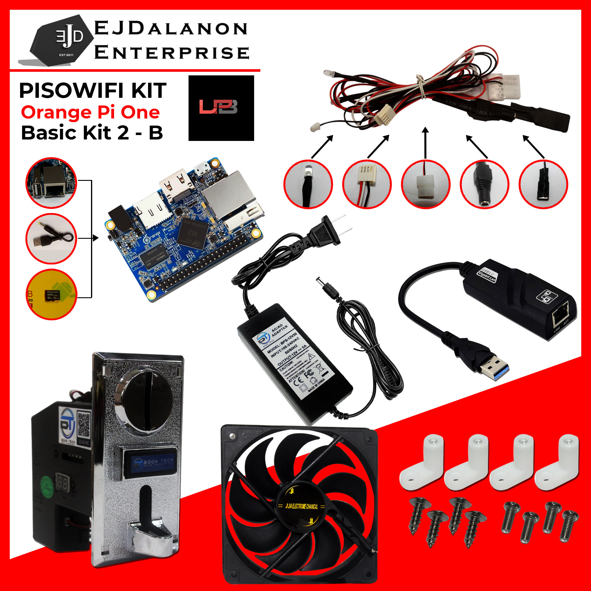 NeonDS Pisowifi Kit Orange Pi One With LPB Lifetime License Orange Pi NeonDS Pisowifi Kit Orange Pi One With LPB Lifetime License Orange Pi