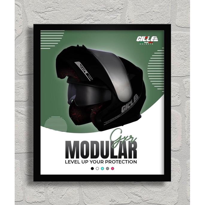 GILLE GXR MODULAR HELMET | Lazada PH