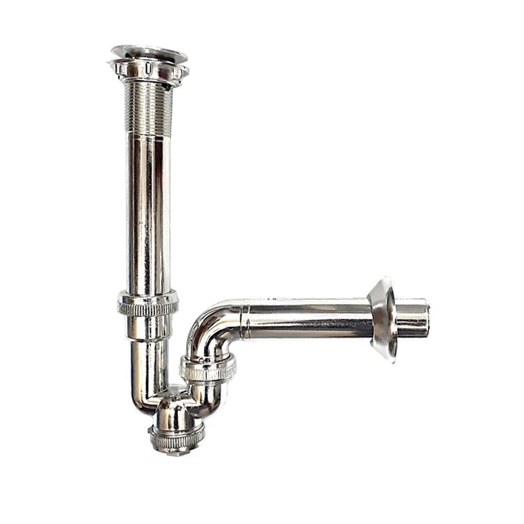 CHROME P TRAP 1 1/4 1 1/2 LABABO FITTINGS | Lazada PH
