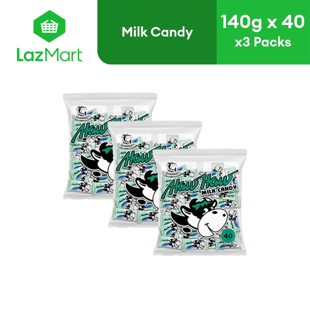 Haw Haw Milk Candy 40s x 3 | Lazada PH