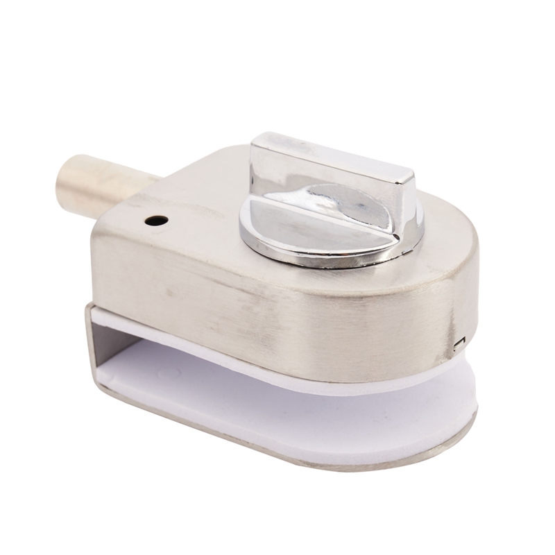 Glass Sliding Door Latch Lock Non-Apertured Stainless Steel Glass Door ...