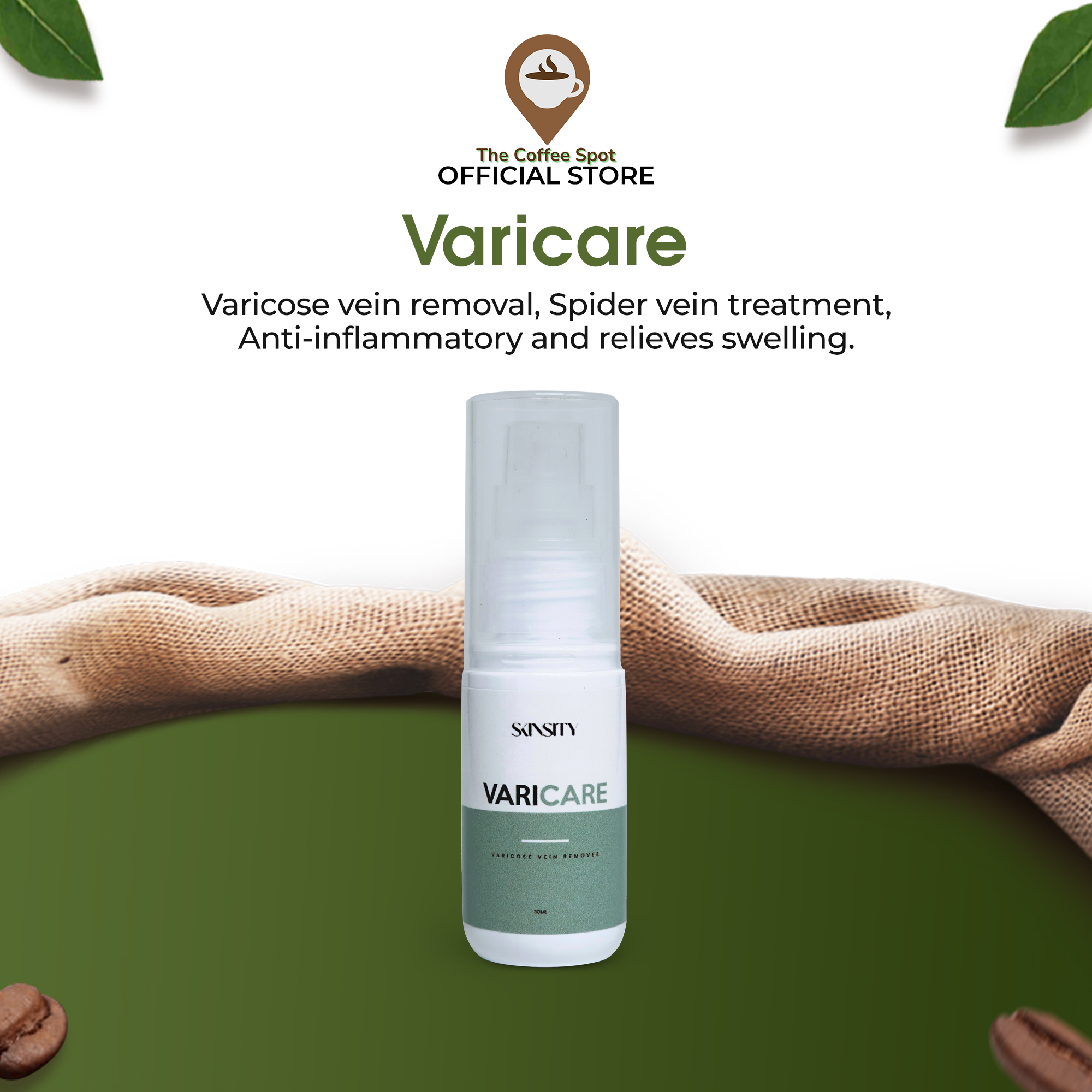 Skinsity Varicare, Varicose Vein Treatment Cream Spider Vein Pain ...