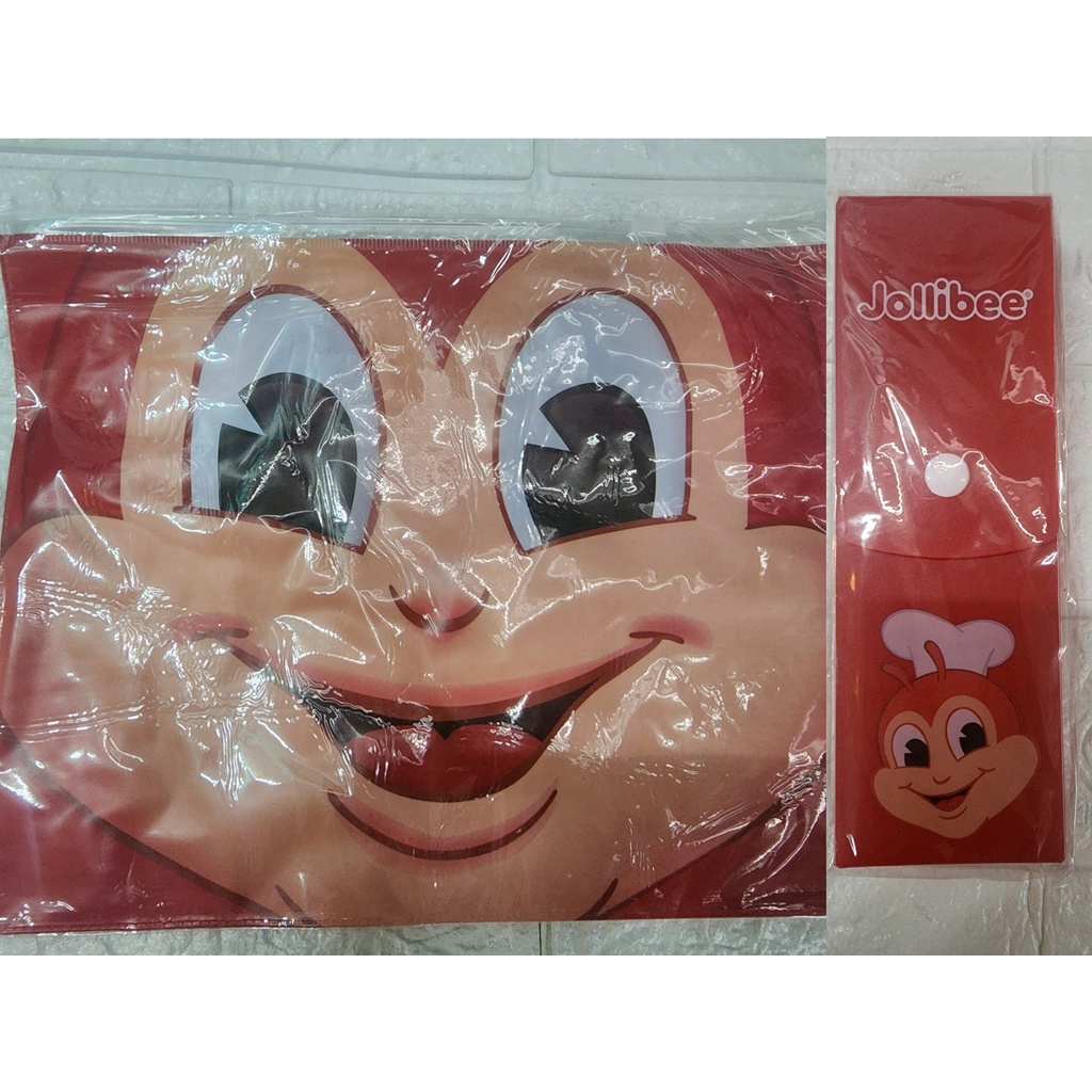 Jollibee Pencil Envelope Fan Notepad | Lazada PH