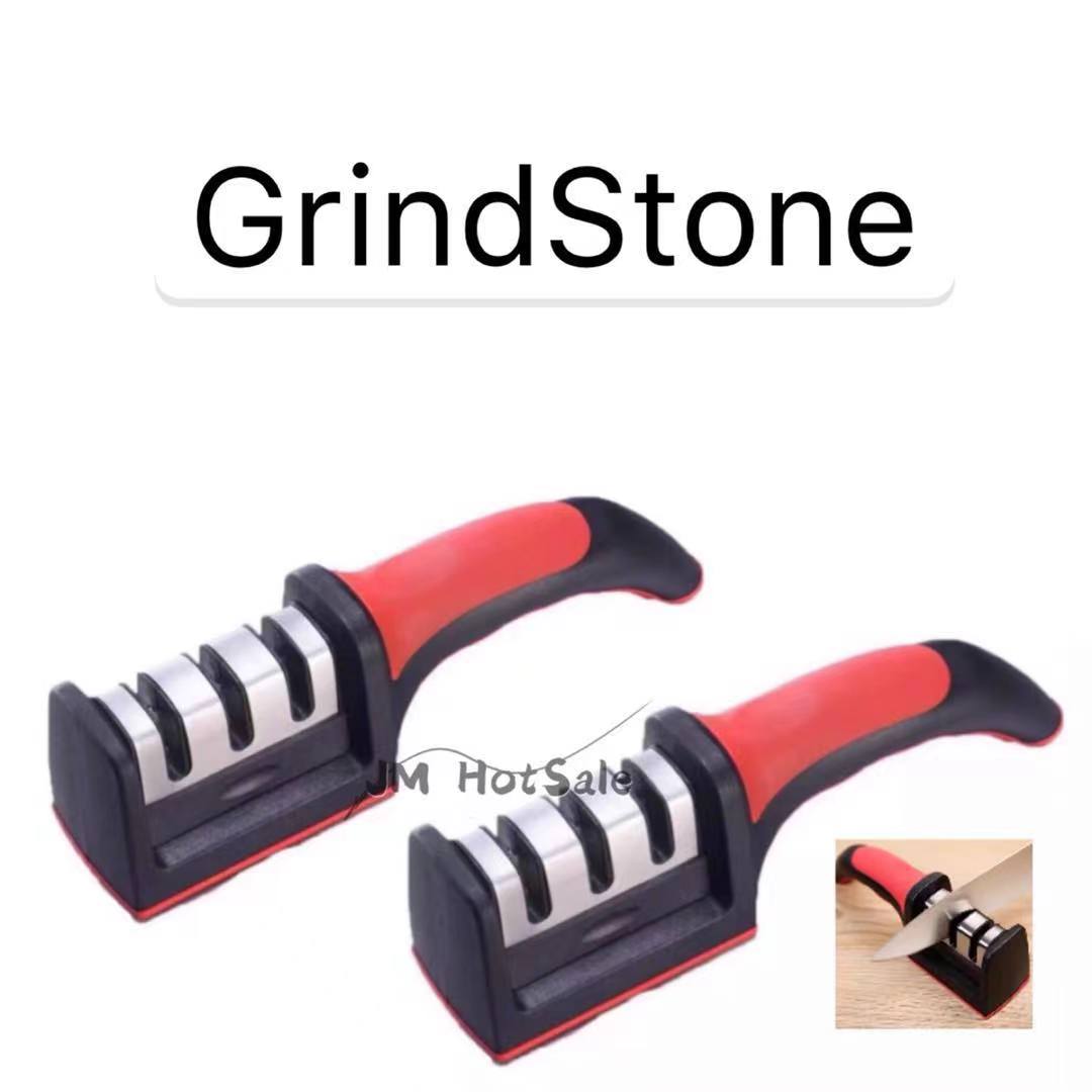 (BUY ONE TAKE ONE) Cutter Sharpener Three Stage Grindstone Kitchen ...