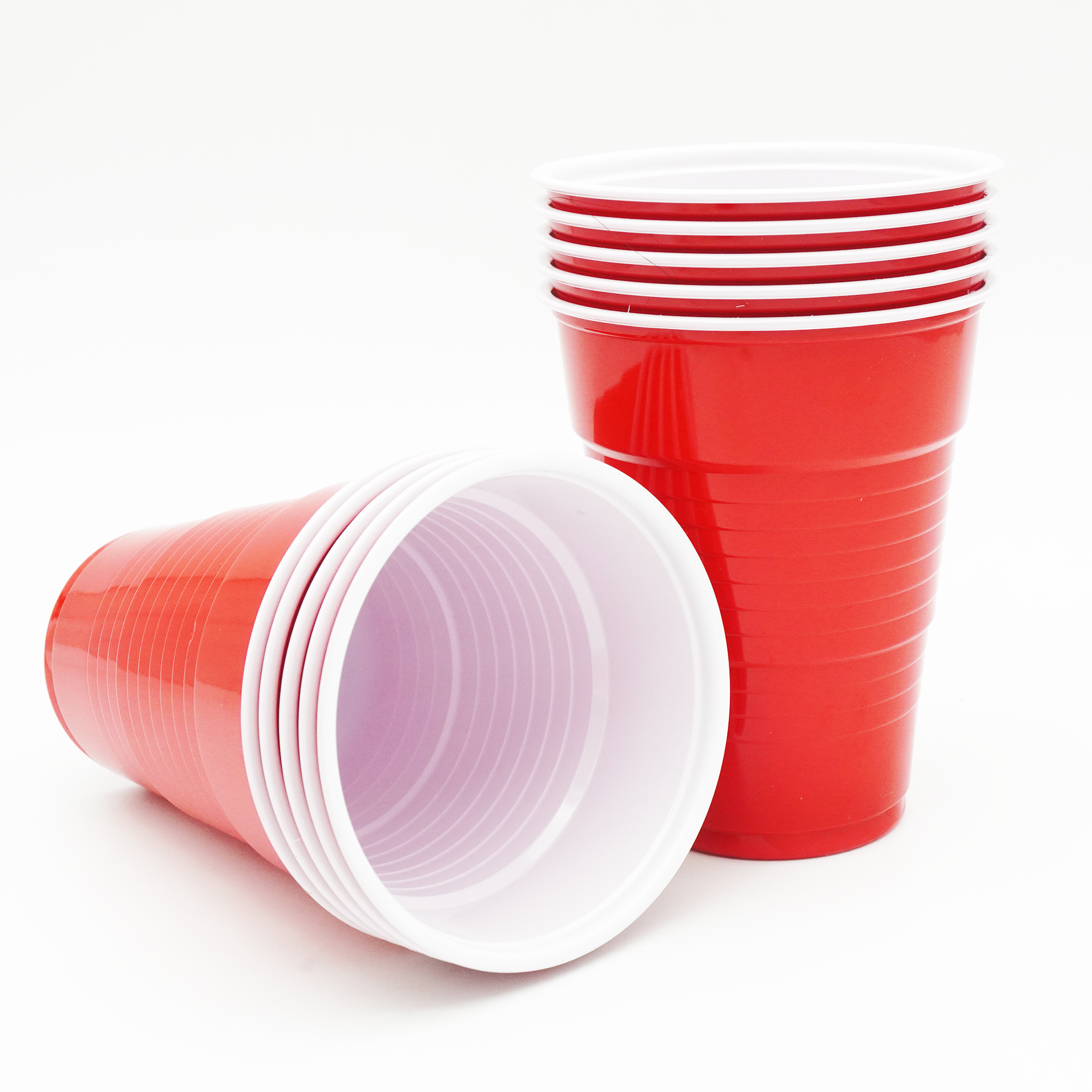 MEMBERS MARK BIG RED CUPS 18OZ | 10PCS HEAVY DUTY PLASTIC CUPS | BEER ...