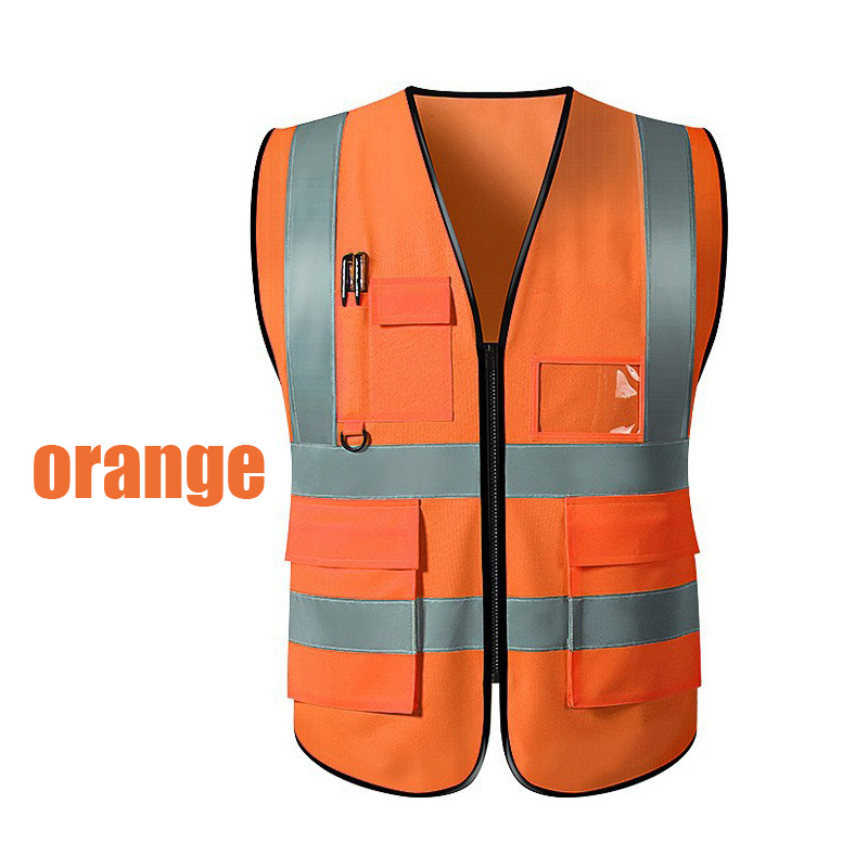 High Visibility Safety Reflective Vest Construction Traffic Safety ...