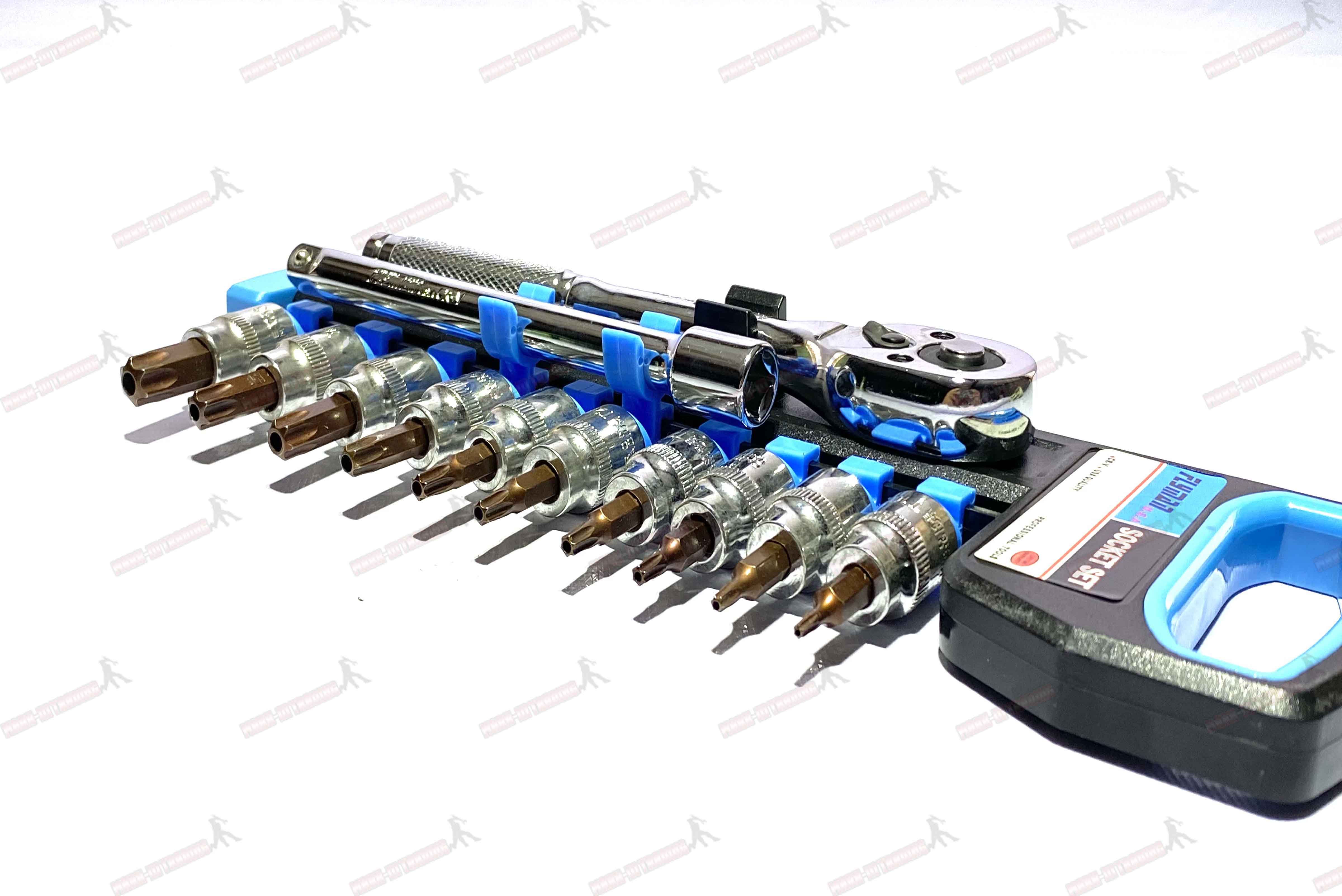 Flyman 12 Pcs. Allen Socket Wrench Set 3/8" Drive (Flower Type) | Lazada PH