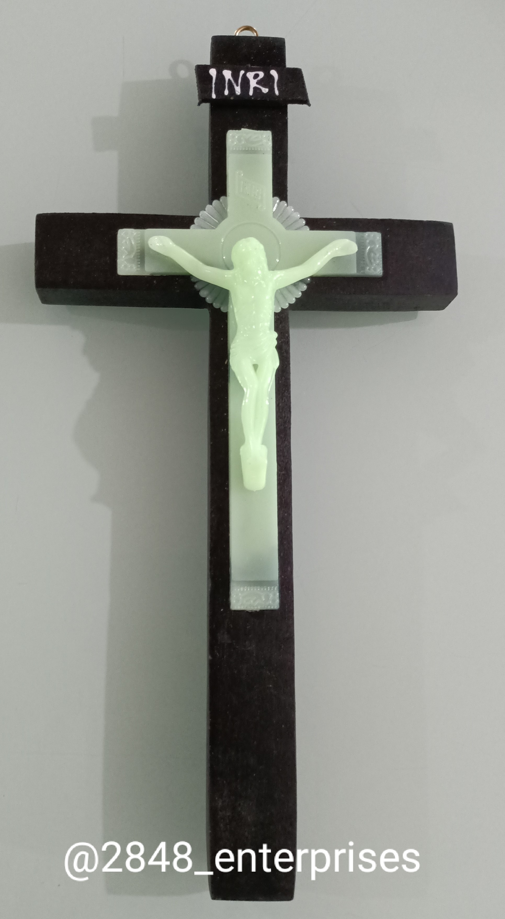 Wall Hanging Luminous Crucifix with wood base (8 inch, 10 inch) | Lazada PH