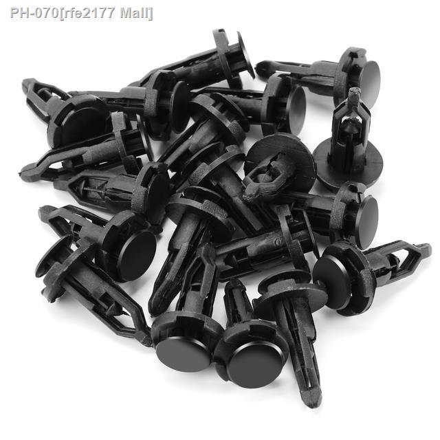 ∈ Car 9mm Hole Plastic Rivets Fastener Push Clip for Mitsubishi ...