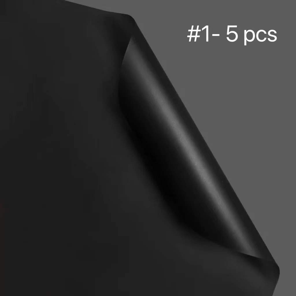 Han Su Paper Waterproof Wrapping Floral Paper Monochrome Semi-permeable ...