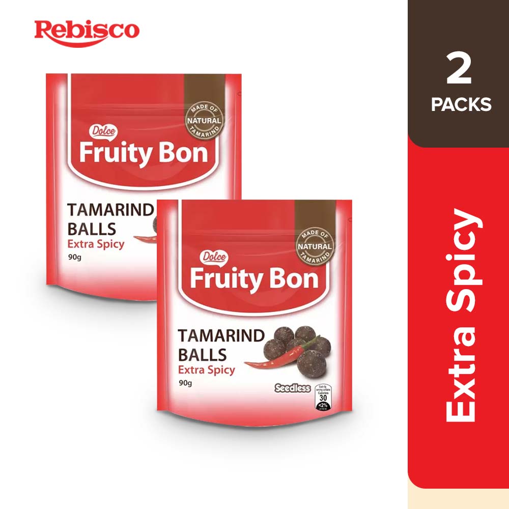 Dolce Fruity Bon Tamarind Extra Spicy 90g 2packs | Lazada PH