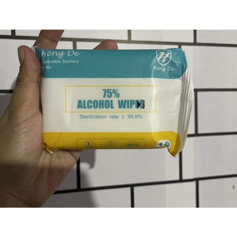 HENG DE ALCOHOL WET WIPES 100pcs | Lazada PH
