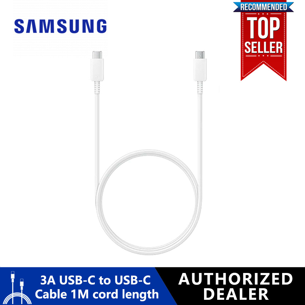 Original Samsung Galaxy 3A USB-C to USB-C(TYPE-C TO TYPE-C ) Cable 1M ...