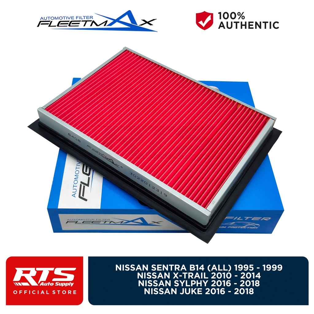 Air Filter for Nissan Sentra B14 Xtrail Sylphy Juke Fleetmax FAS8408 ...