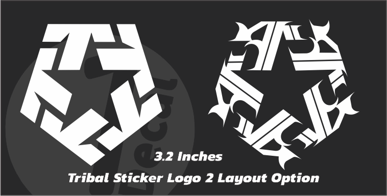 TR.IBAL LOGO STICKER DECAL 2 Design available With Free 1 Random ...