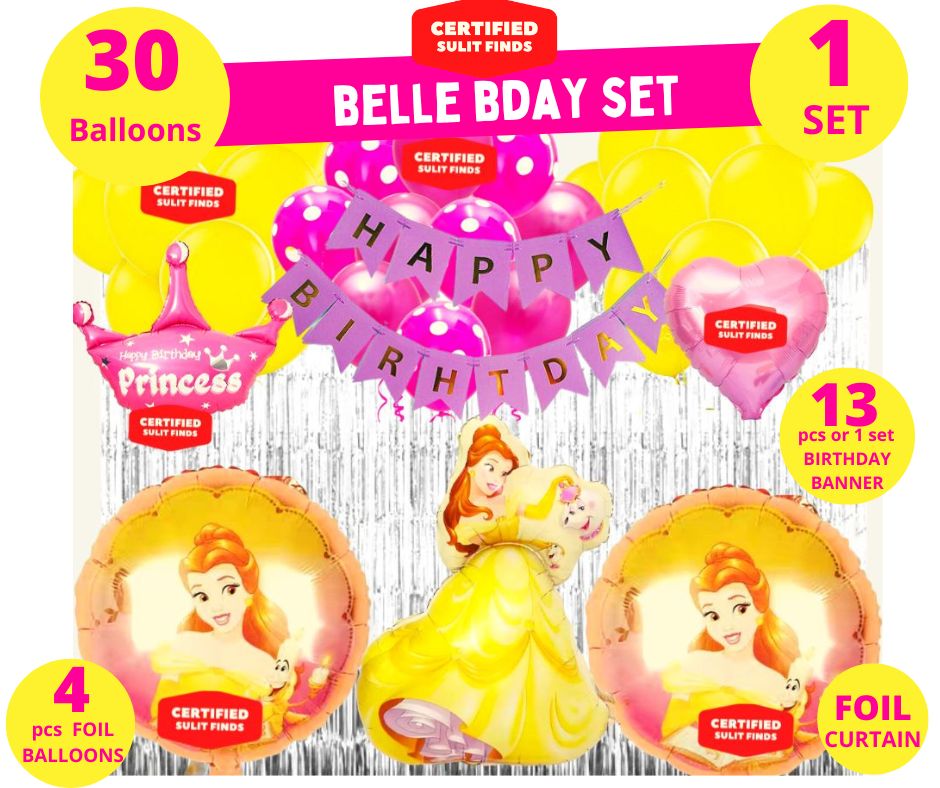 Princess Belle Decorations
