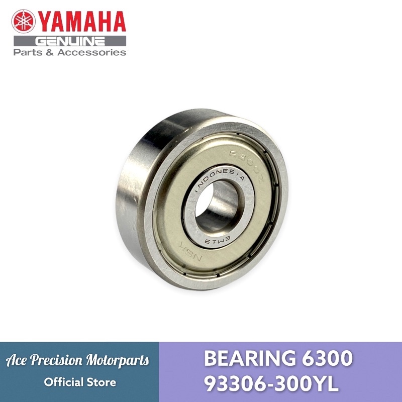 MOTO BEARING BALL 6300 FRONT AXLE YAMAHA 93306-300YL GENUINE | Lazada PH