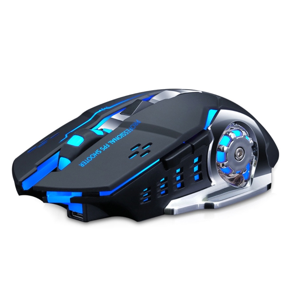 T-Wolf Q13 Wireless Mouse Gaming Office Home Charging Mice 7 Breathing ...