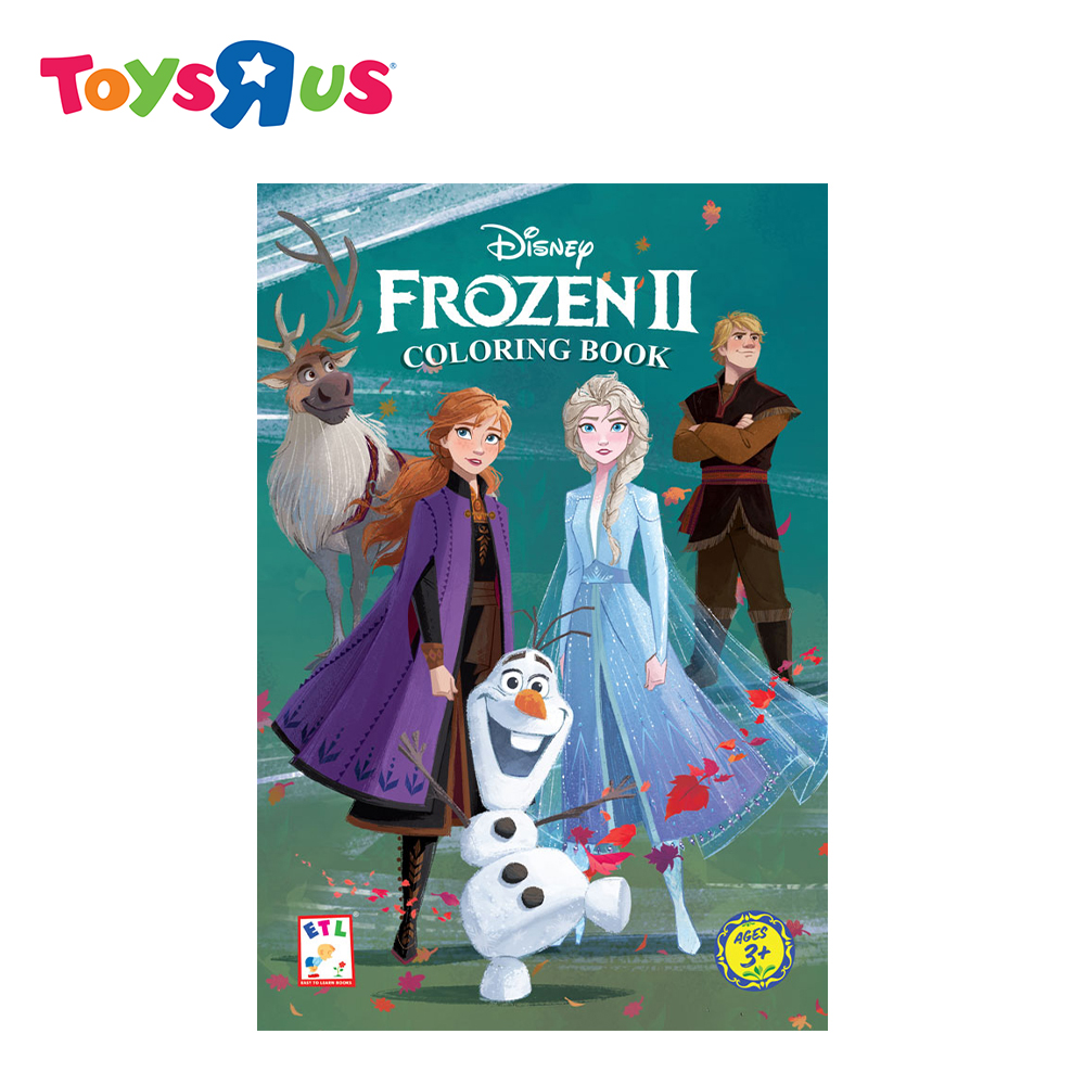 Disney Frozen 2 Coloring Book (Green) | Lazada PH