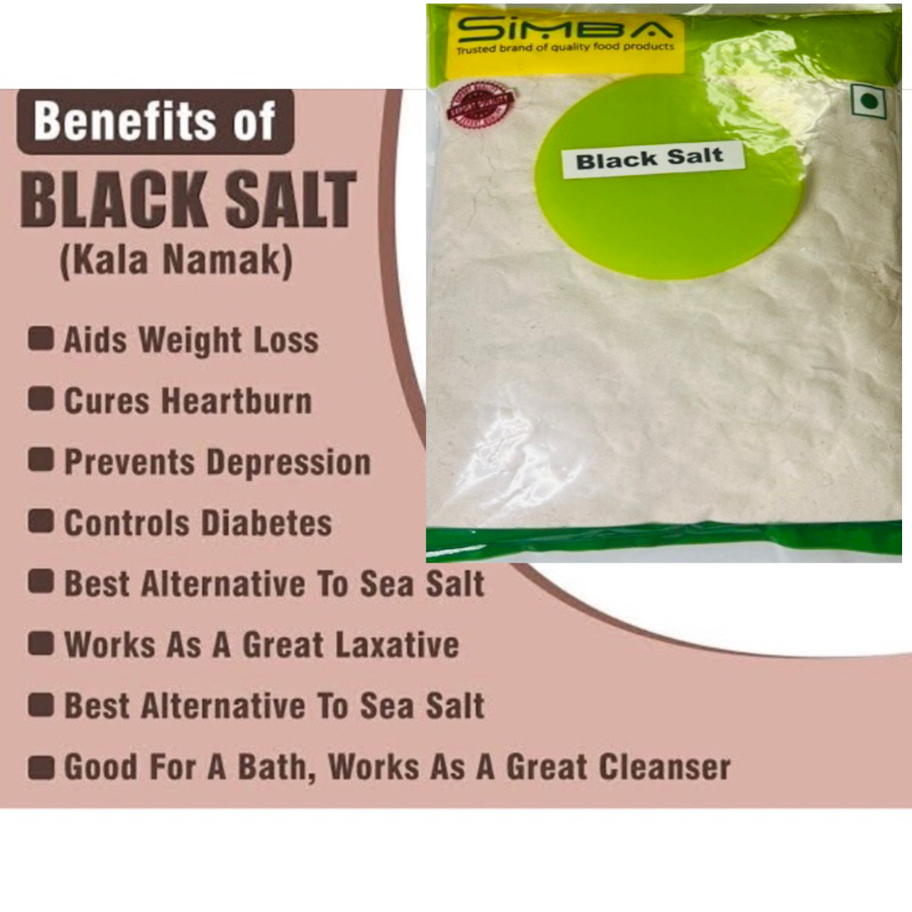 Himalaya Black Salt kala Namak 1kg | Lazada PH