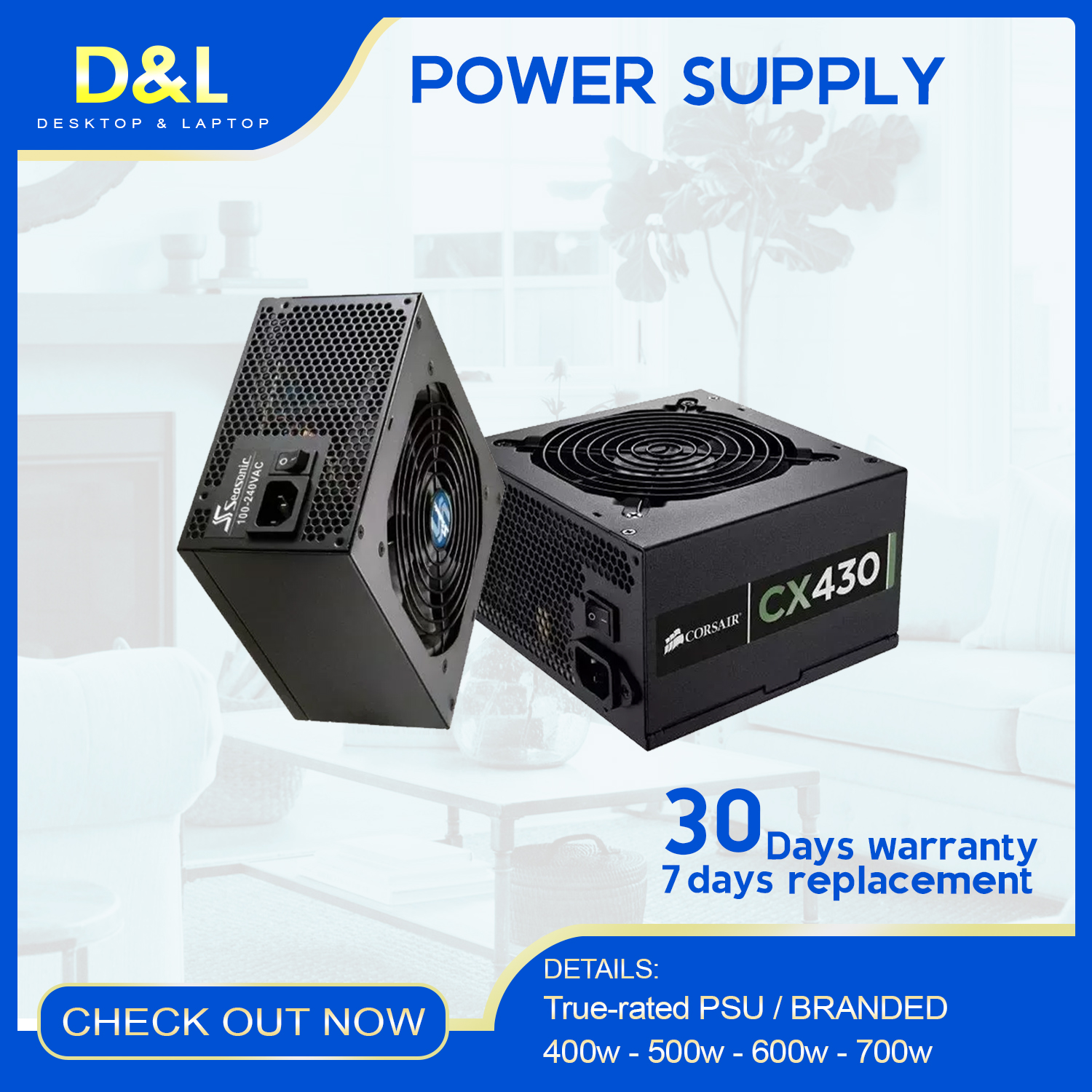 BRANDED PC power supply psu [REFURBISHED | Lazada PH