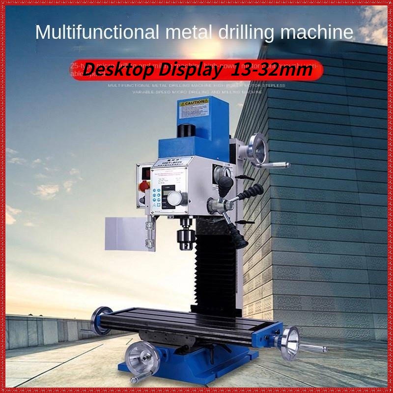 Bench Drilling And Milling Machine 13-32mm High-power Multifunctional ...