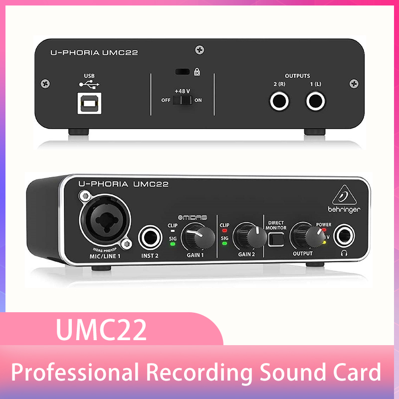 【Ship From the Philippines】Sanchi Authentic Behringer UM2 / UMC22 ...