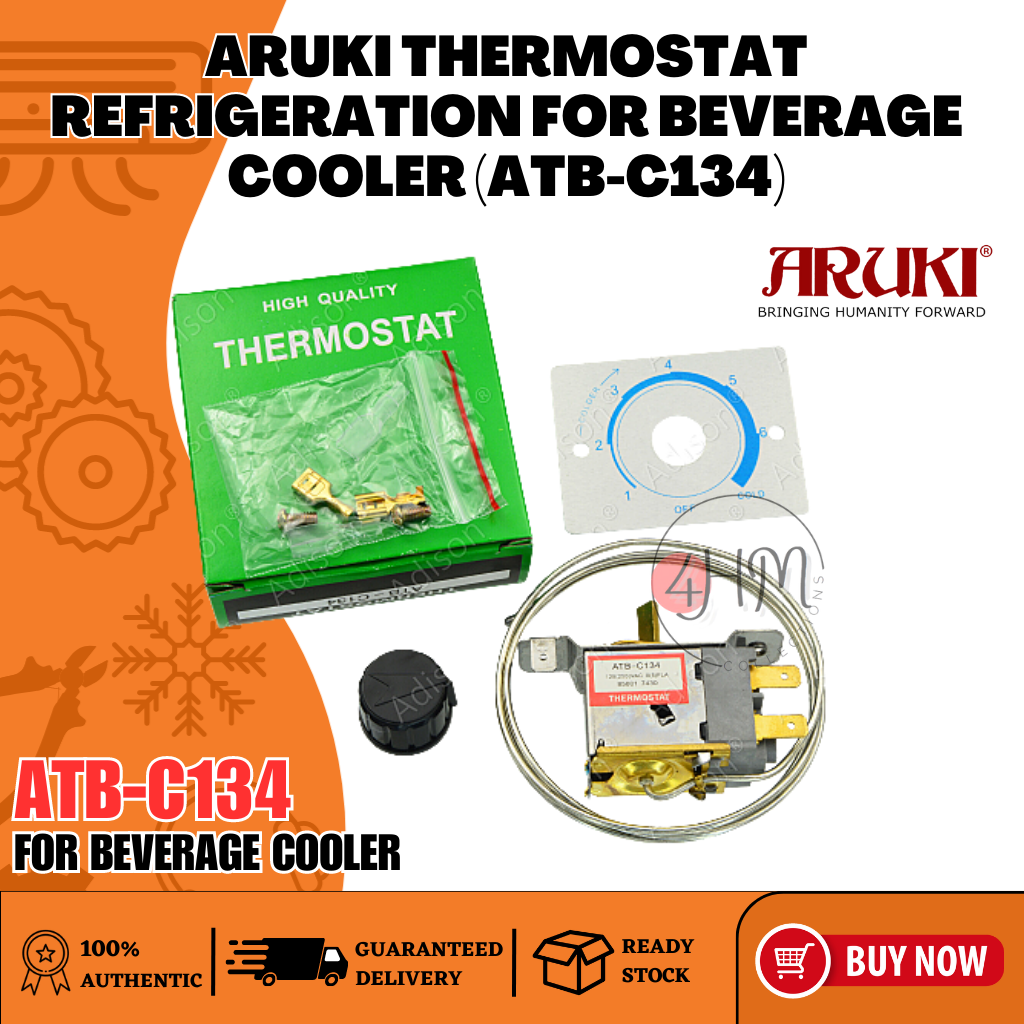 4HMC ARUKI THERMOSTAT REFRIGERATION for Beverage Cooler (ATB-C134) | Lazada PH