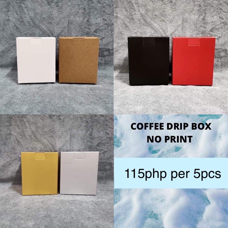 Coffee Drip Box (5 PCS) | Lazada PH