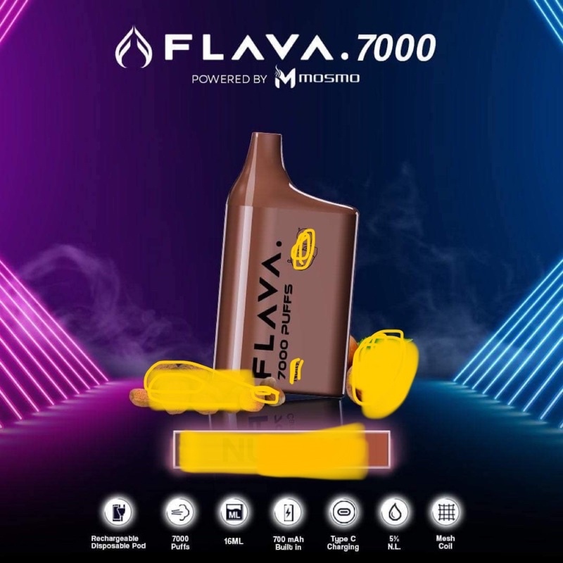 [LEGIT] FLAVA 7000 PUFFS POWERED MOSMO | Lazada PH
