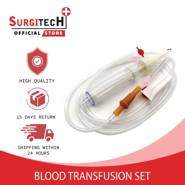 Surgitech Blood Transfusion Set | Lazada PH