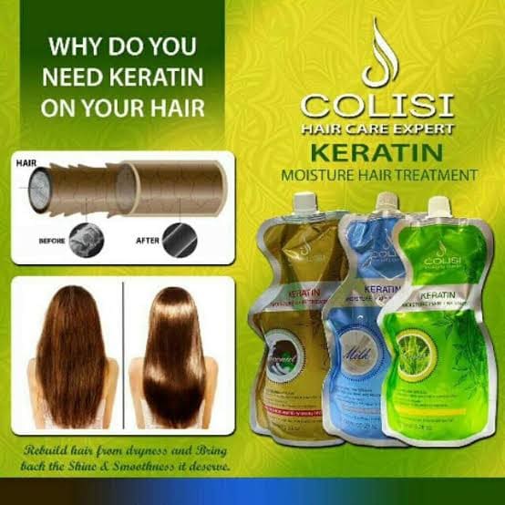 Colisi Keratin Moisture Hair Treatment 1000ml Pouch (milk) | Lazada PH