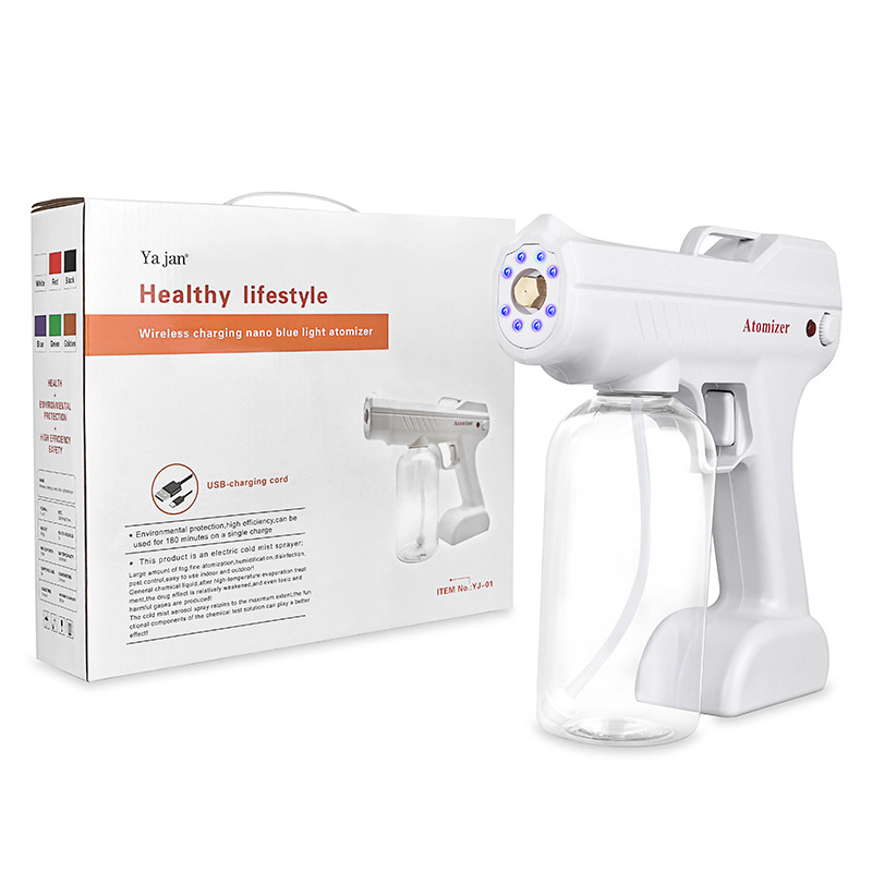 【Ready Stock】800ml Wireless Spray Gun Handheld Disinfection Machine Gun ...