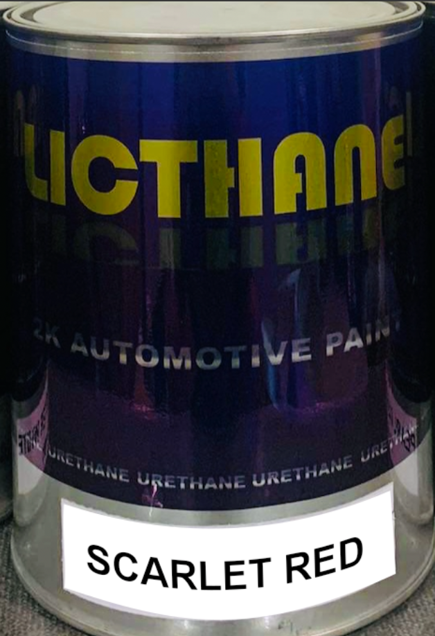 LICTHANE - "RED SERIES" - 2K Urethane Automotive Paint - 4L | Lazada PH