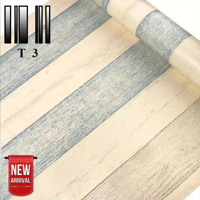 T3 pvc Self adhesive Waterproof Wallpaper 10m x 45cm | Lazada PH