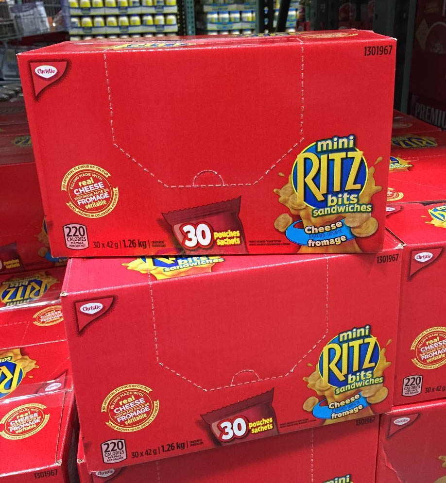 Canada Ritz Mini cheese Cheese Cheese Sandwich Cookies 1.26 kg | Lazada PH