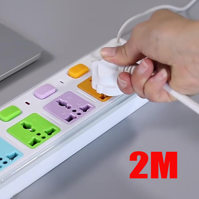 U.S Plug Socket Power Extension 4 Ports USB Socket Extension Socket ...