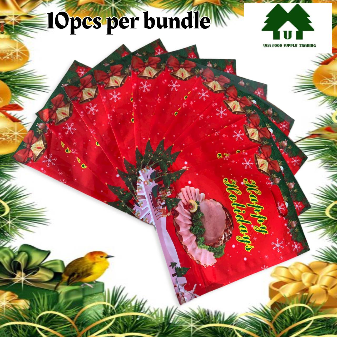 Ham Plastic Bag / Ham Bag for ham/Ham Paper Bag (10PCS per bundle ...