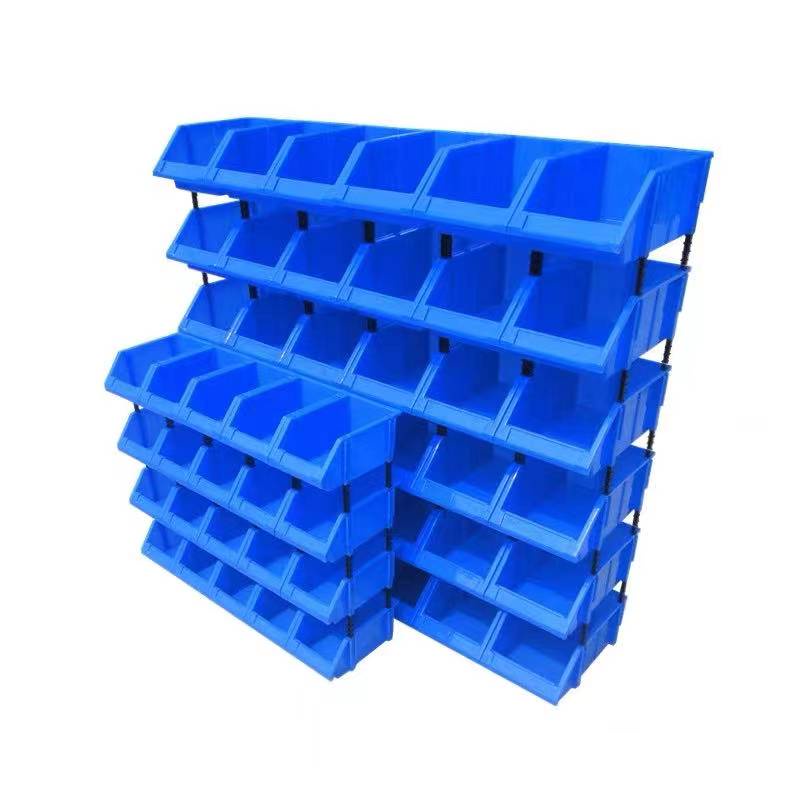 Hpro Stackable Bin Boxes Storage Organizer Supplies Tools Bins and Rack ...