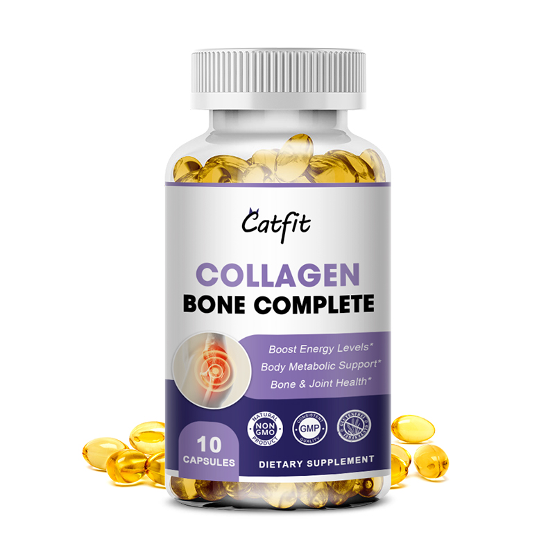 Catfit Collagen Bone Complete Capsules Formula with Calcium & Magnesium ...