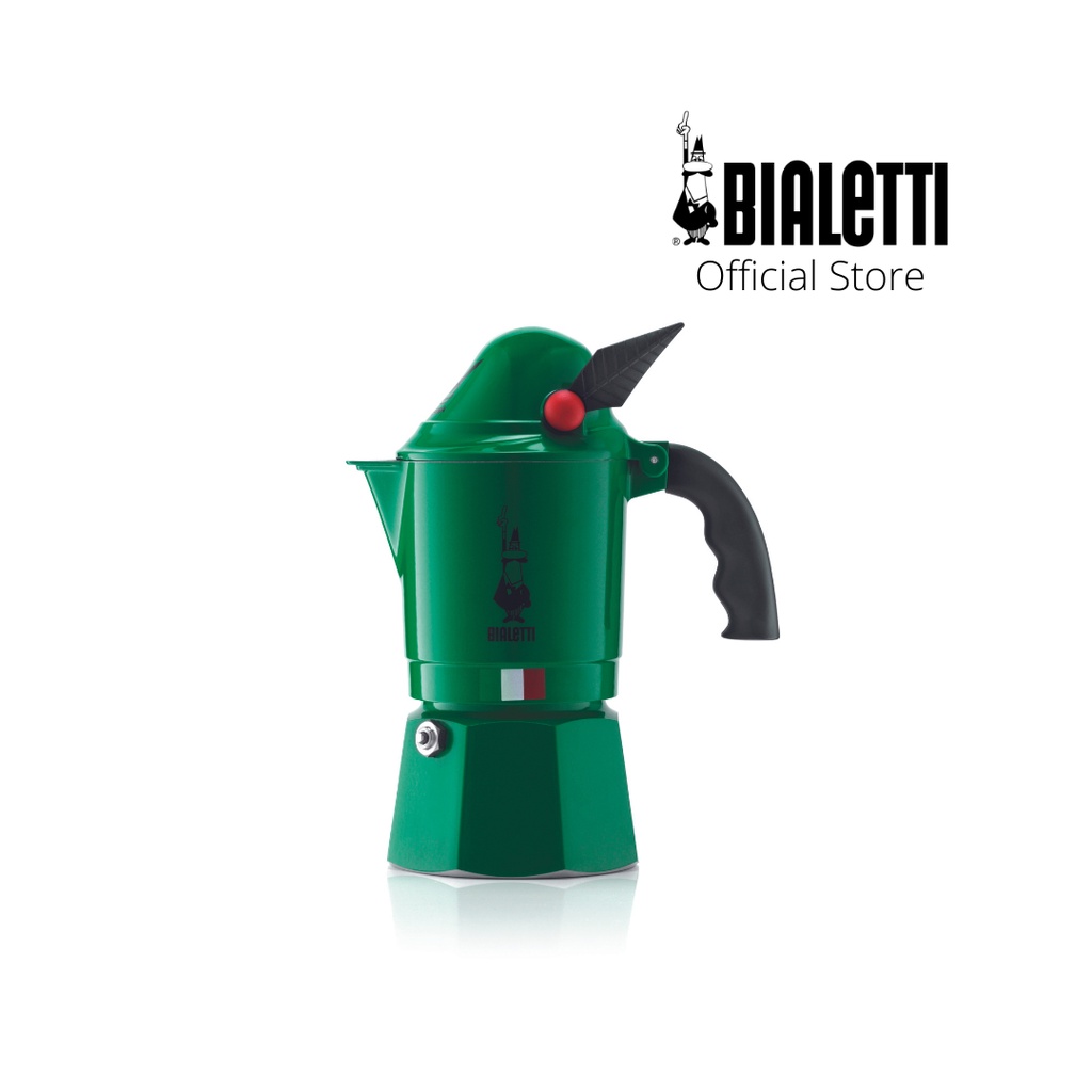 Bialetti Moka Express Alpina Mokapot Espresso Coffee Maker Stovetop - 3 ...