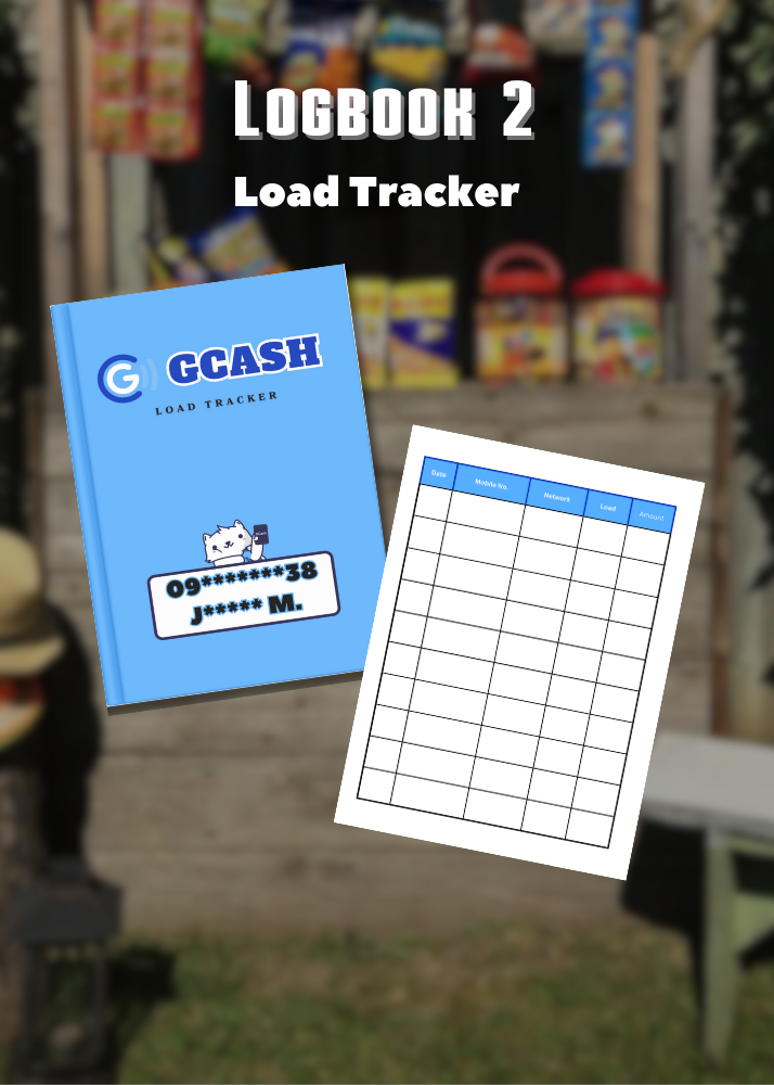 GCASH Logbook/ Booklet - Cash In/Out & Load Tracker | Lazada PH