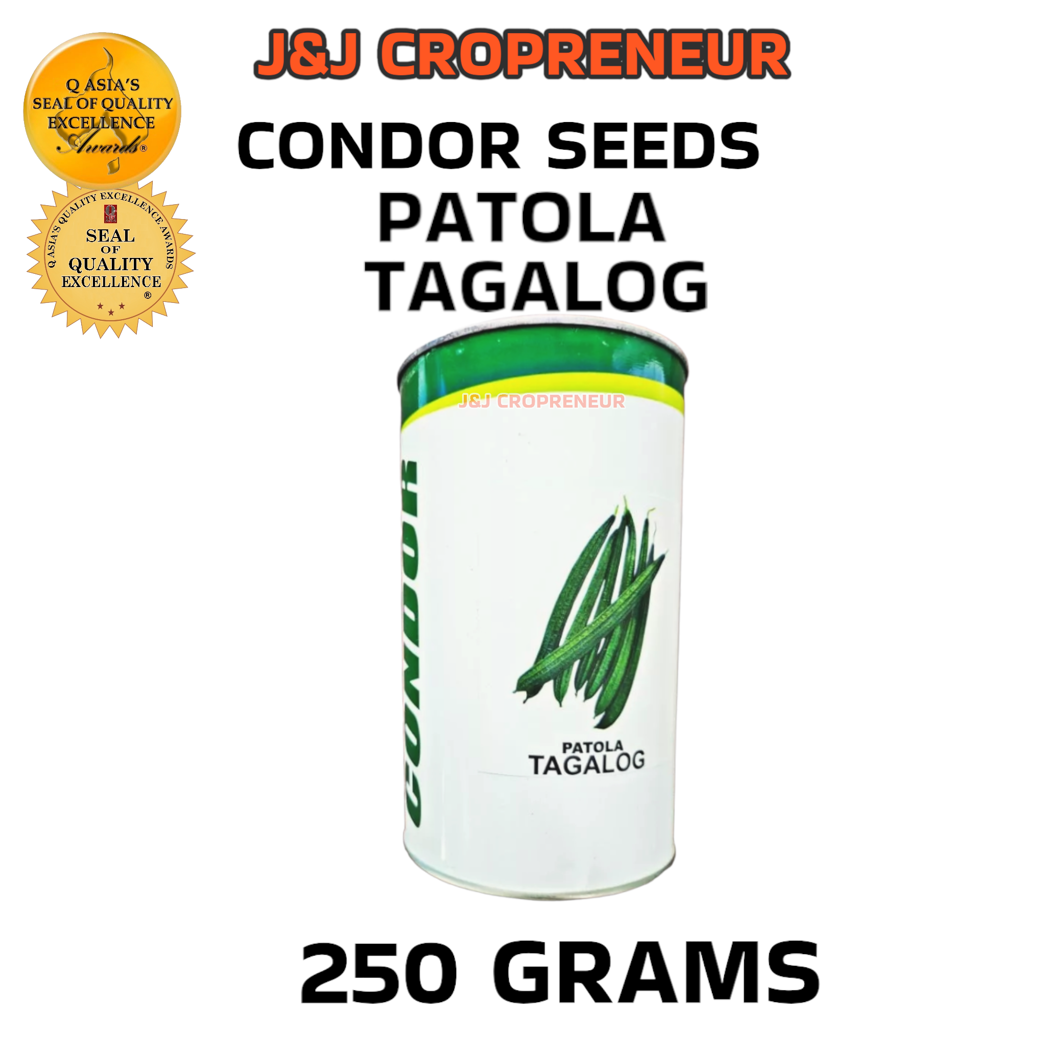 PATOLA TAGALOG SEEDS APPROX 250 GRAMS BY CONDOR SEEDS | Lazada PH